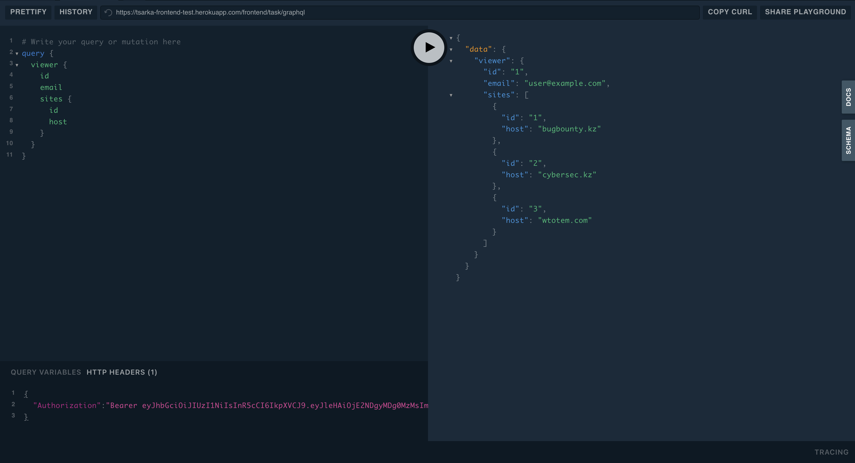 GitHub - macmeharder/tsarka-fronted-task