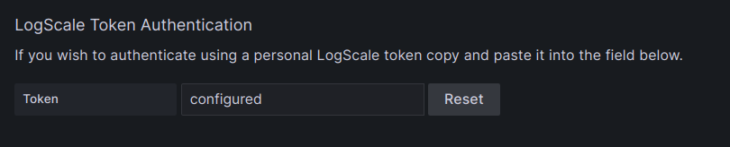 Token field always says it is configured · Issue #40 · grafana/falconlogscale-datasource · GitHub