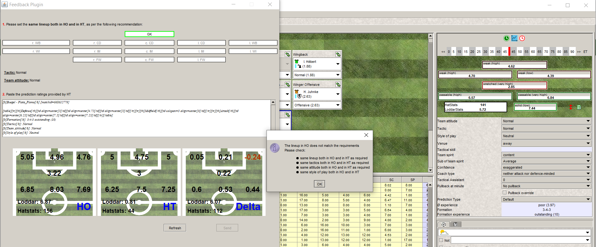 Feedback Plugin not working · Issue #775 · ho-dev/HattrickOrganizer · GitHub