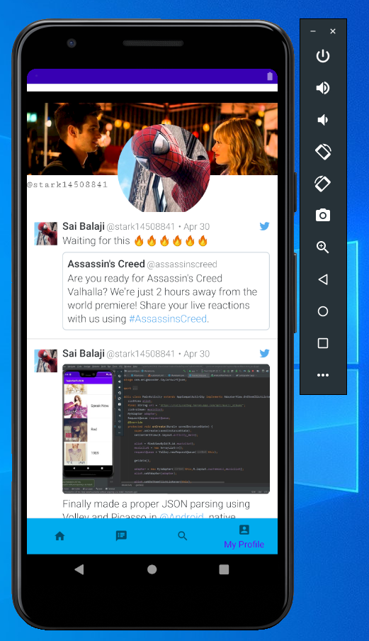 Github Saibalaji Psstwitter Client Android Built Using Java And Twitter Android Sdk A