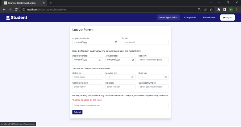 GitHub - PriyankMistry/hostel-management-system
