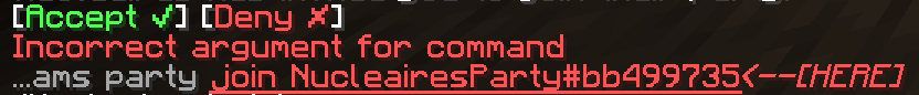 [Bug]: ftbteams party join invalid argument (can't join party) · Issue #1928 · FTBTeam/FTB ...