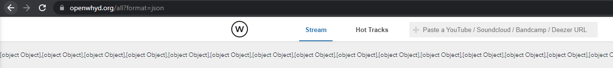 How do I list recent tracks using the API? · Issue #602 · openwhyd/openwhyd · GitHub