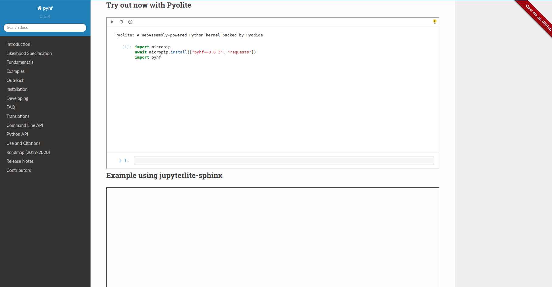 Should jupyterlite-sphinx be able to render for local Sphinx builds? · Issue #37 · jupyterlite ...