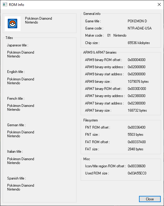 Incorrect exended characters display in ROM Info dialog · Issue #496 · TASEmulators/desmume · GitHub