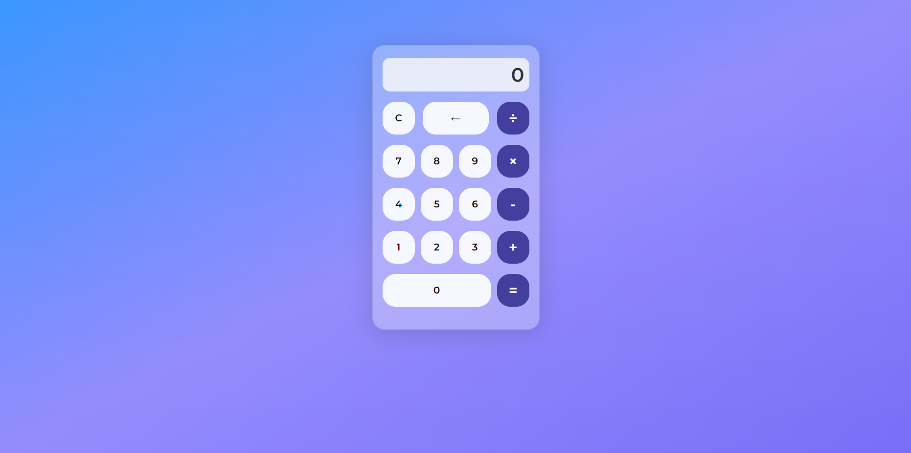 GitHub - WagnerJr12/calculadora-minimalista: Calculadora funcional utilizando HTML, CSS e JS.