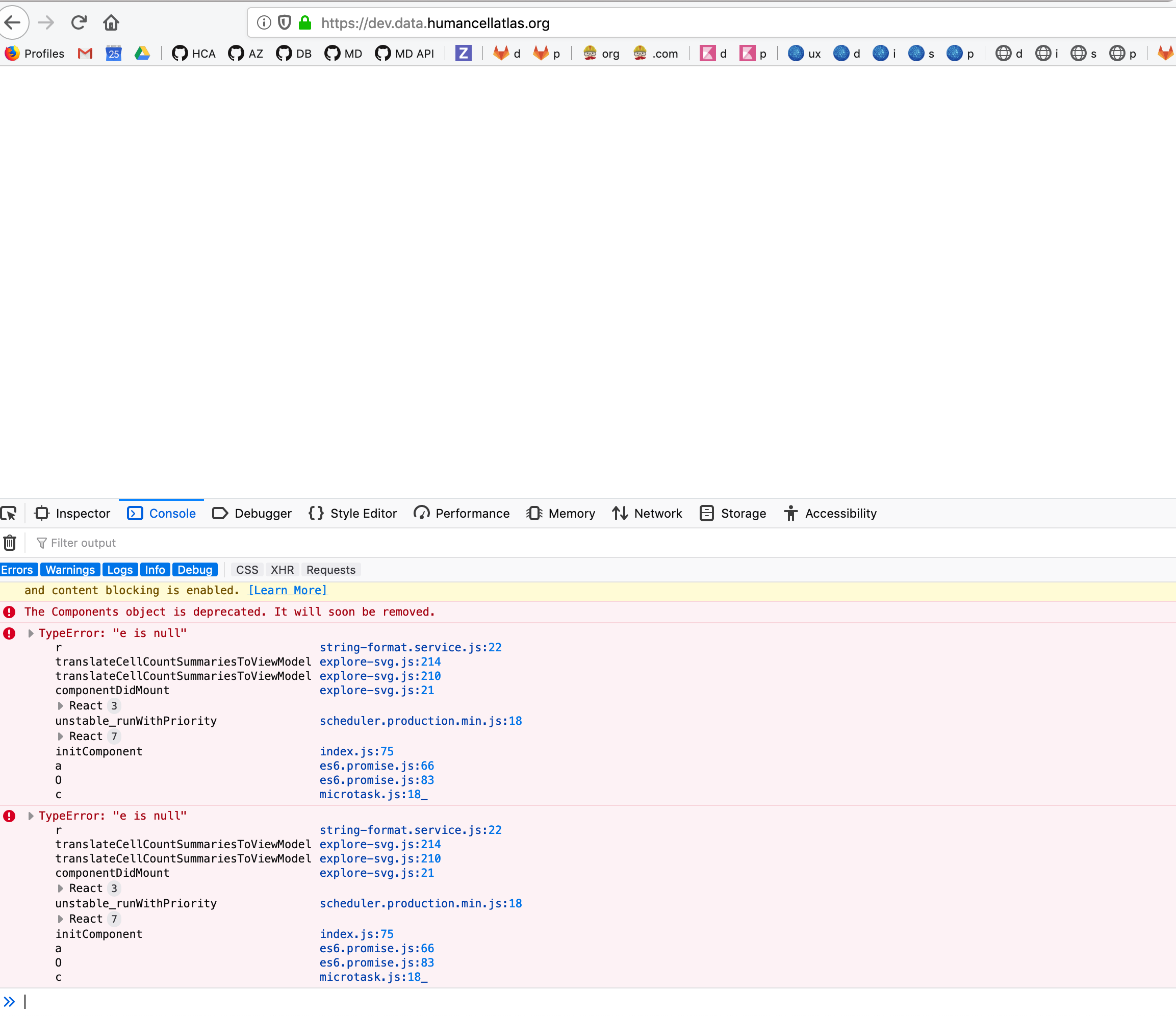 `null` in summary response cause portal to go blank · Issue #480 · DataBiosphere/data-portal ...