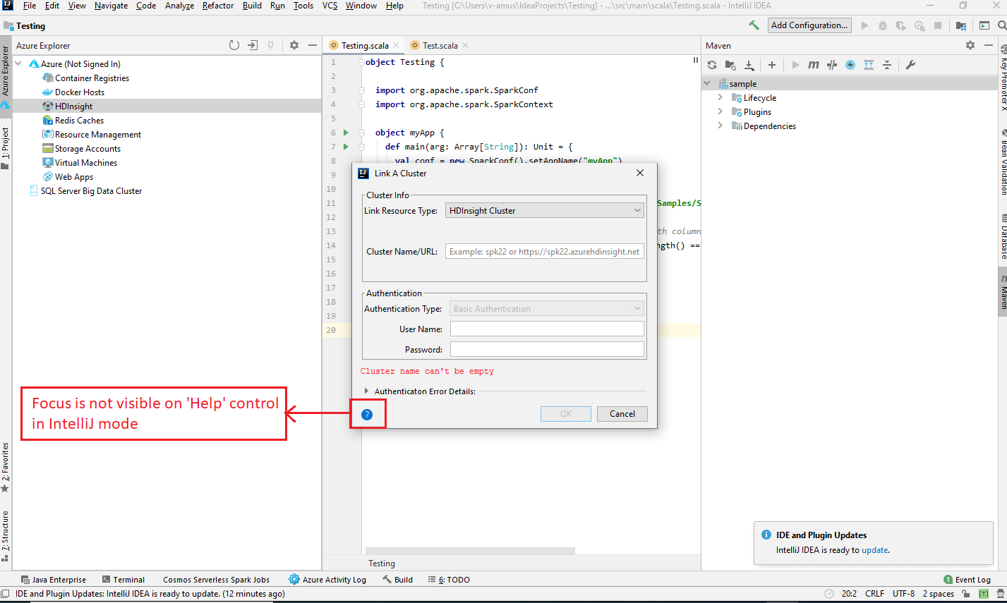 [accessbility]a11y Java Tooling For Intellij Eclipse New Feature Link A Cluster Link A Cluster