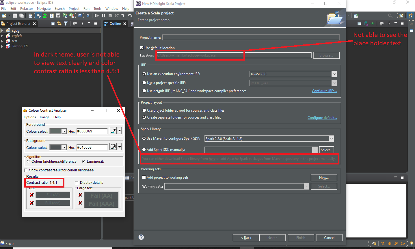 [Accessibility]A11y_ Java Tooling for IntelliJ/Eclipse_ New Dynamic Web App (Dark Theme)_Color ...