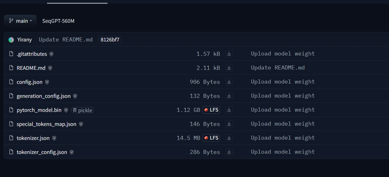 怎么下载模型啊 · Issue #2 · Alibaba-NLP/SeqGPT · GitHub
