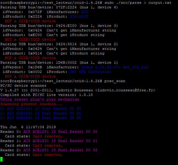 Can not find the RFID reader · Issue #64 · LudovicRousseau/PCSC · GitHub