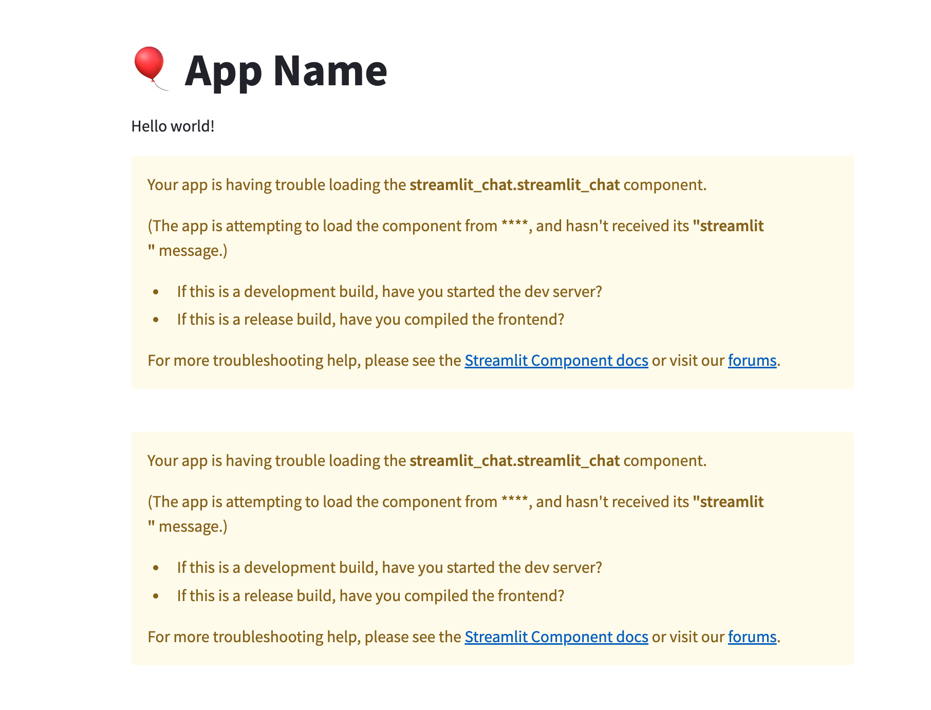 streamlit-chat wont run on replit · Issue #41 · AI-Yash/st-chat · GitHub