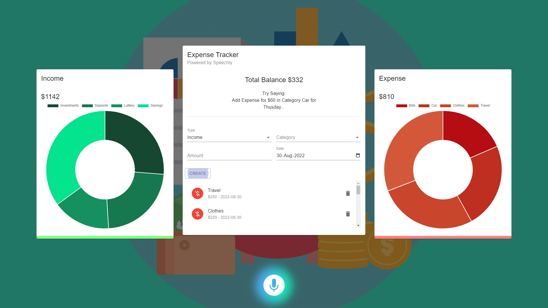 GitHub - sauravburjwal/expense-tracker: Expense Tracker controlled by ...