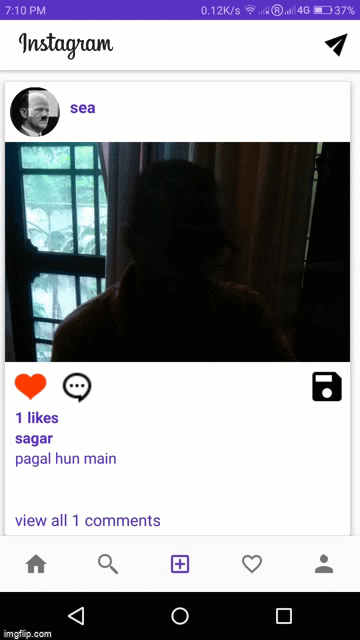 GitHub - Deadlegend1321/Instagram-clone-app: It is a clone of Instagram app in Kotlin Language.
