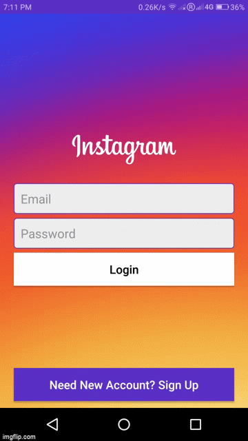 GitHub - Deadlegend1321/Instagram-clone-app: It is a clone of Instagram app in Kotlin Language.