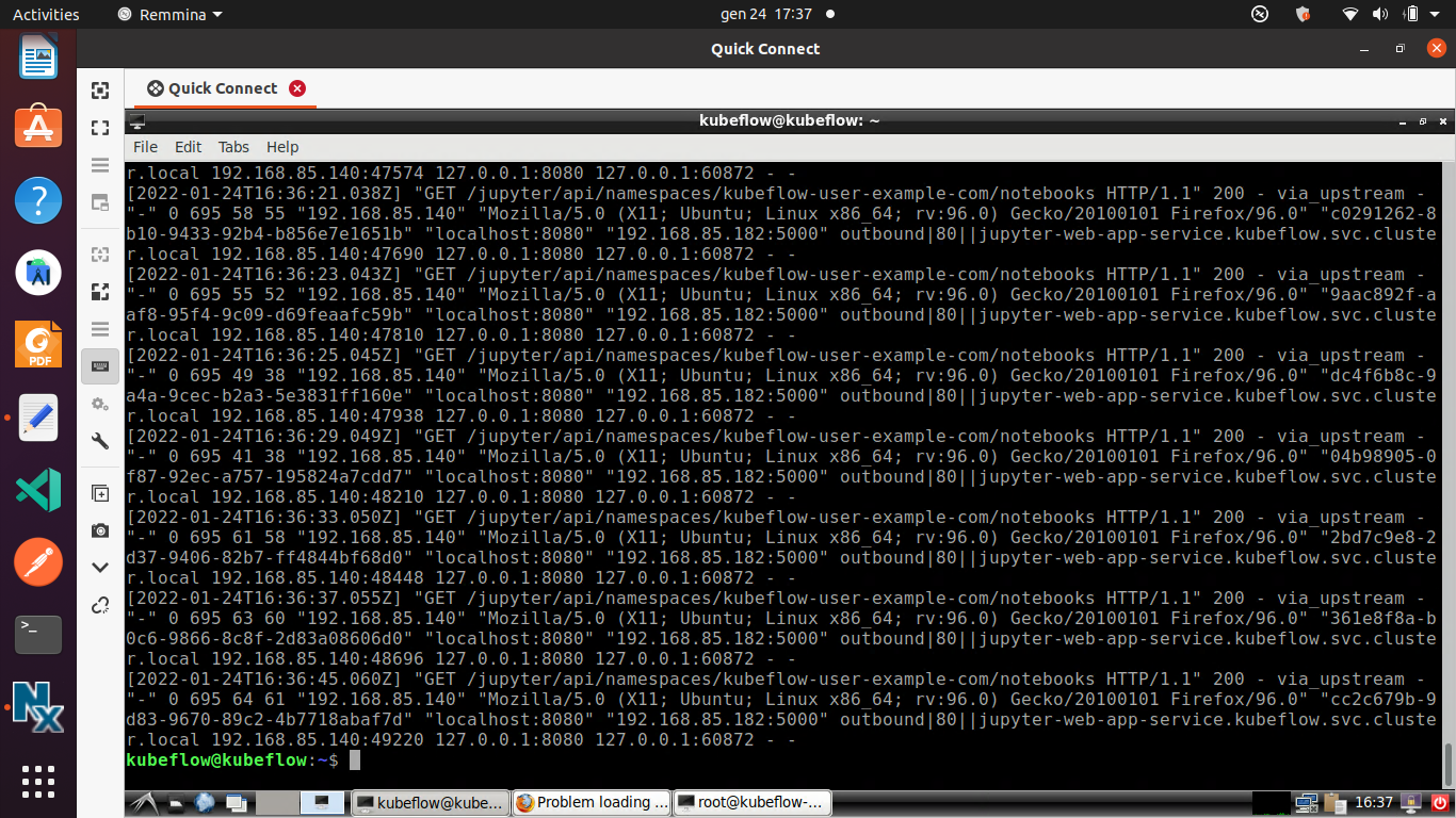 Not able to set APP_SECURE_COOKIES= false properly results in error when connect to notebook ...