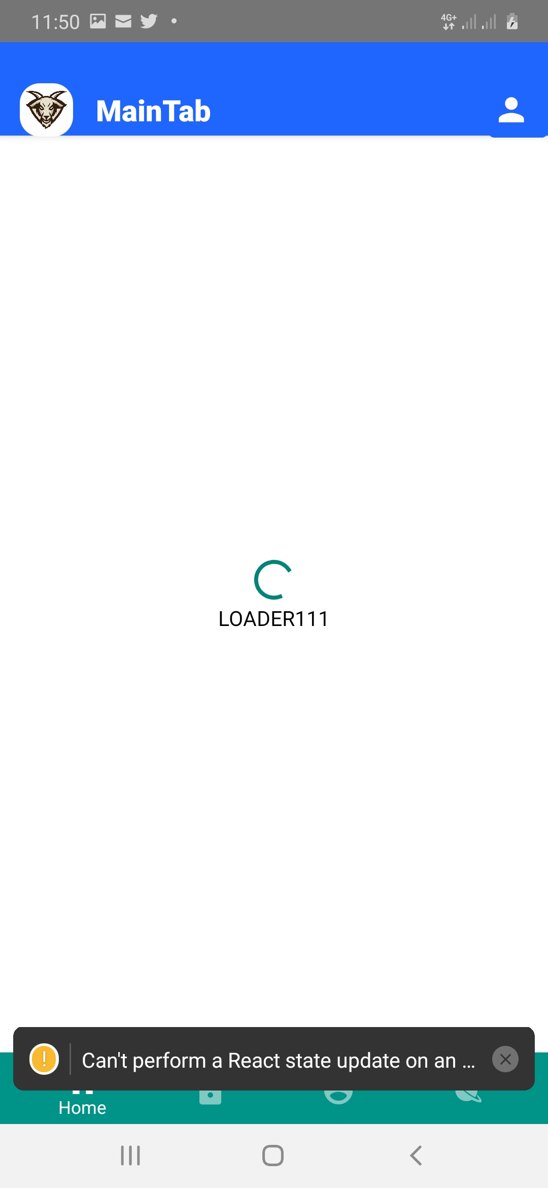 Flickering When Using Custom Header With Non Standard Height · Issue 7102