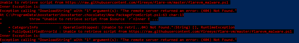 Online course Install fail · Issue #345 · mandiant/flare-vm · GitHub