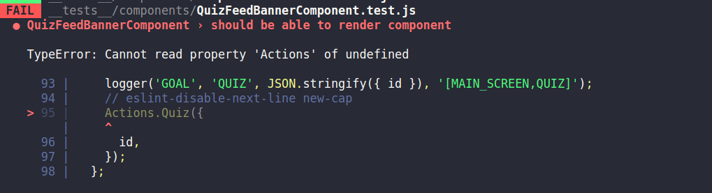 Typeerror Cannot Read Property Actions Of Undefined · Issue 3683 · Aksonovreact Native