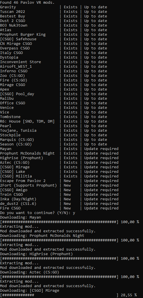 GitHub - RainOrigami/DownloadPavlovMapsFromModIo: Because pavlov doesn't, this can pre-load maps ...