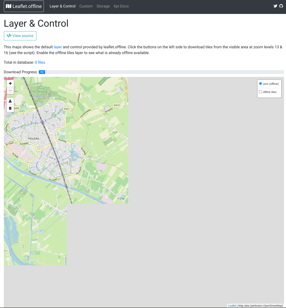 map not updated during saving · Issue #154 · allartk/leaflet.offline · GitHub