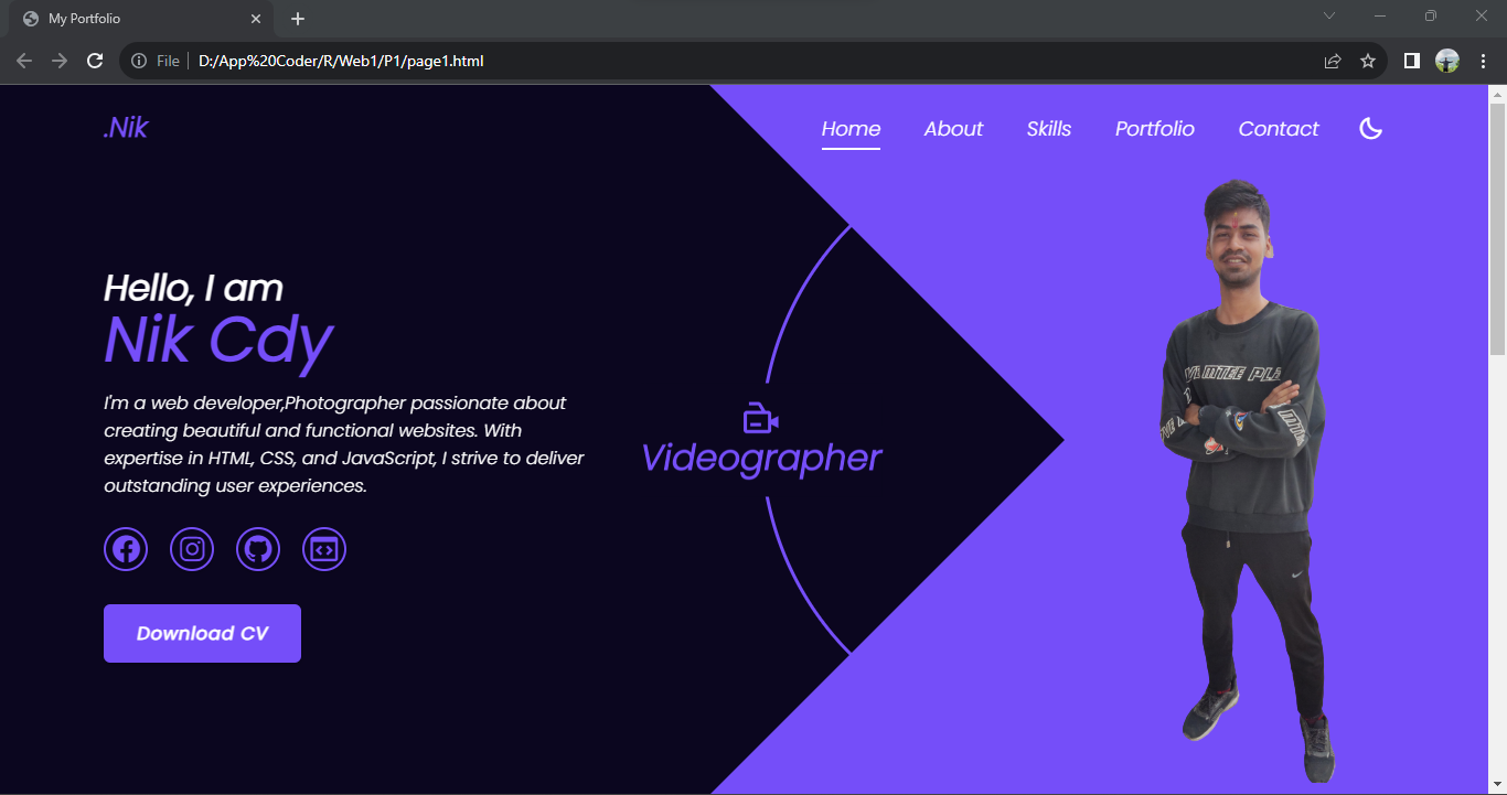 GitHub - NikCdy/Portfolio: Nik Portfolio
