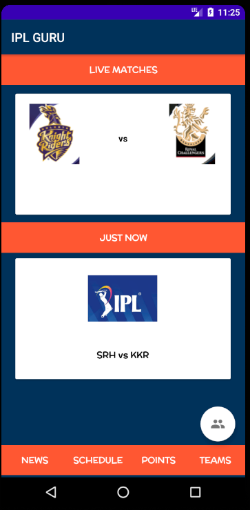 GitHub - siddu6003/CricScore: Live Cricket Score App.Built using ...