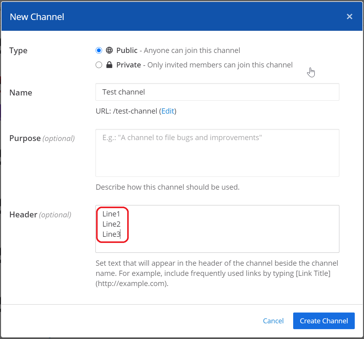 Newline characters not preserved in channel header · Issue #21440 · mattermost/mattermost · GitHub