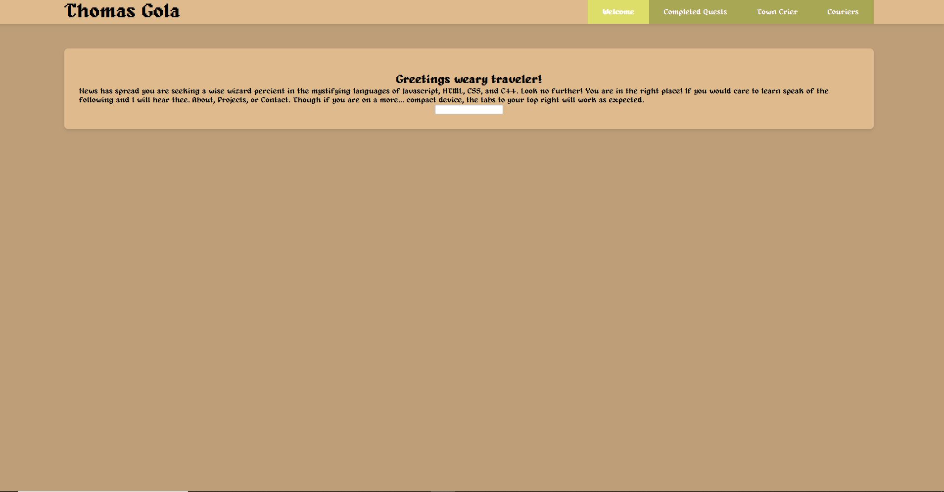 GitHub - LazyLizard95/Portfolio: Thomas Gola Portfolio