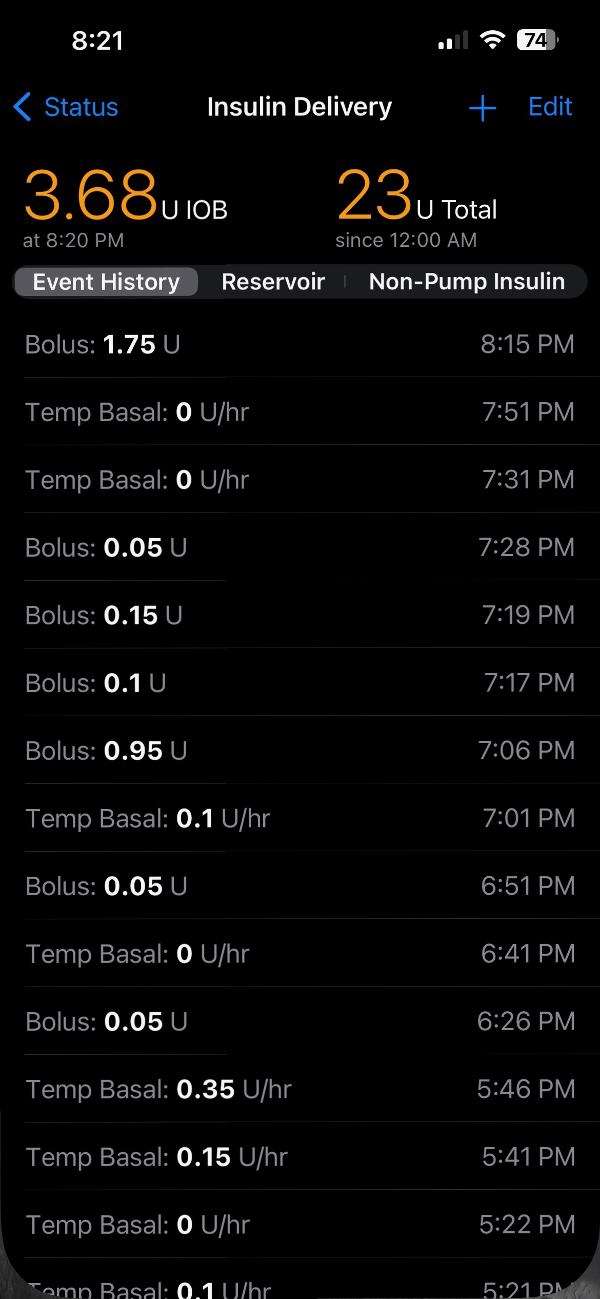 Delived bolus not reflected in IOB or Event History · Issue #1886 · LoopKit/Loop · GitHub
