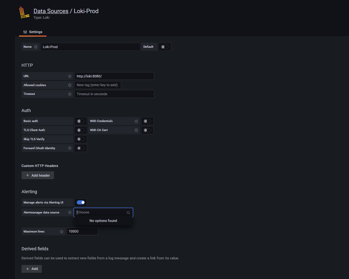 Loki Alerting Issue · Issue #49618 · grafana/grafana · GitHub