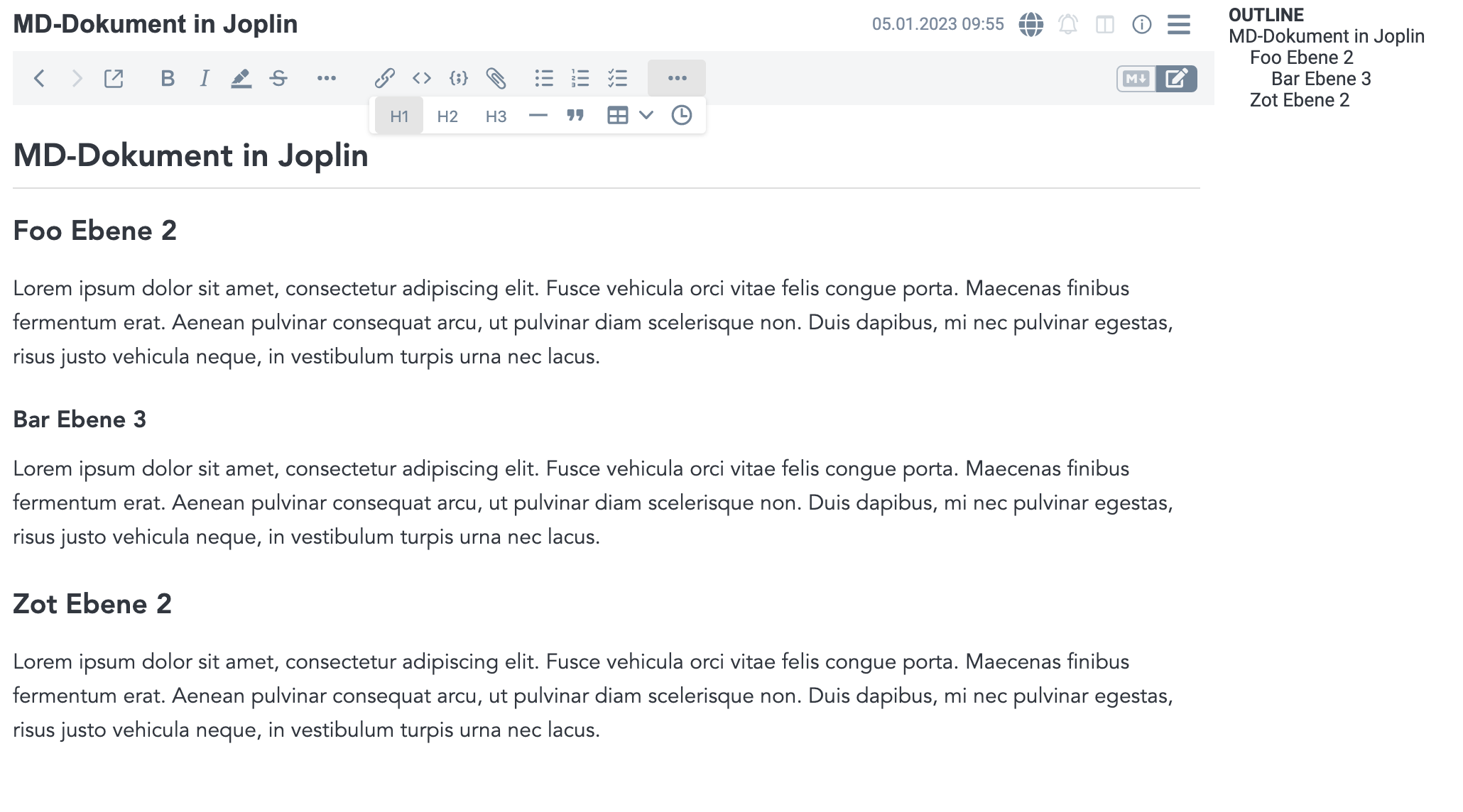 Outline Functionality For The Markdown Editor In Nextcloud · Issue 3645 · Nextcloudtext · Github
