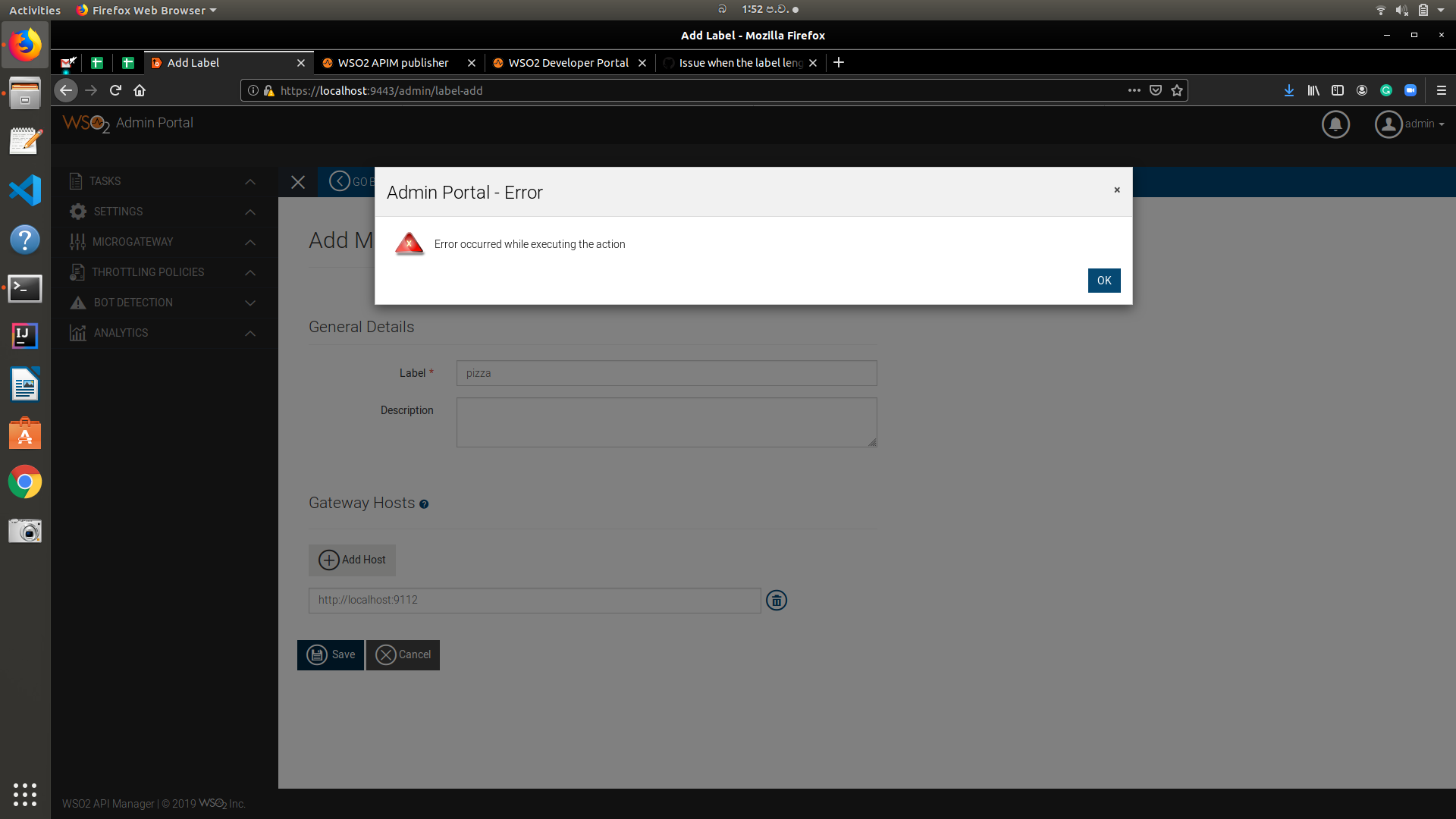 Issue when having a duplicate name in the lable · Issue #6111 · wso2/product-apim · GitHub