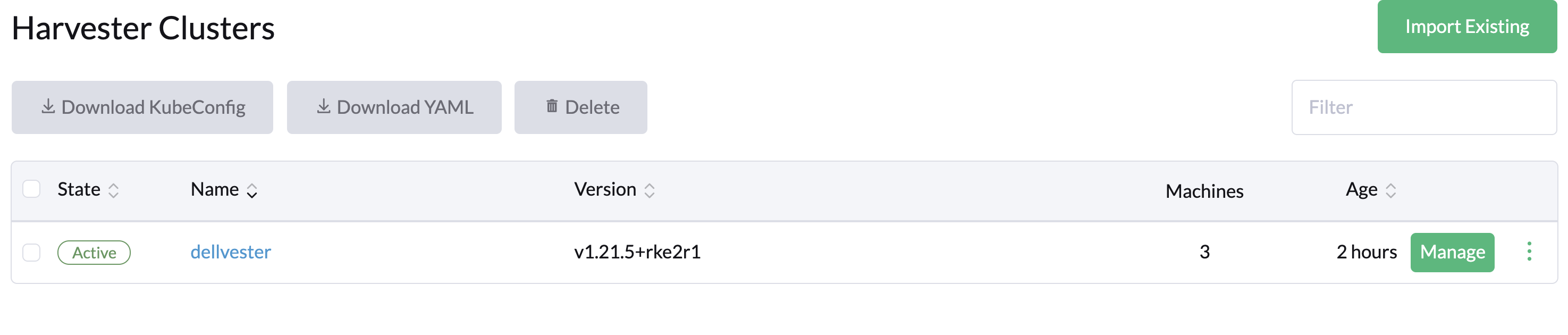 [BUG] deleted clusters still visible under rancher · Issue #1379 ...