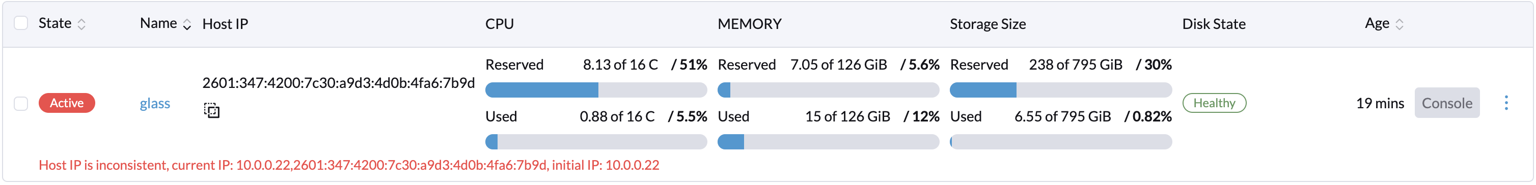 [BUG] Host IP is inconsistent · Issue #2962 · harvester/harvester · GitHub
