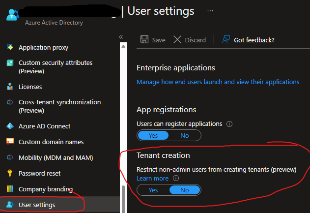 Missing new option about tenant creation · Issue #101718 · MicrosoftDocs/azure-docs · GitHub
