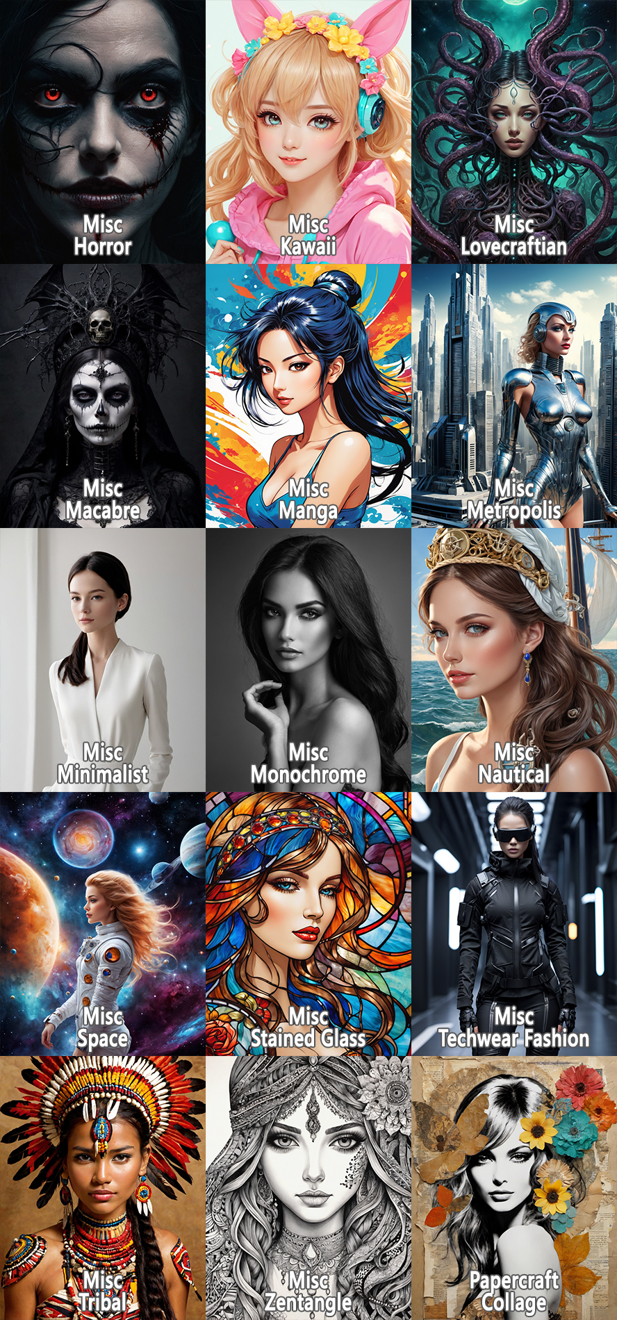 Over 200 Styles - Preview · MoonRide303 Fooocus-MRE · Discussion #165 · GitHub