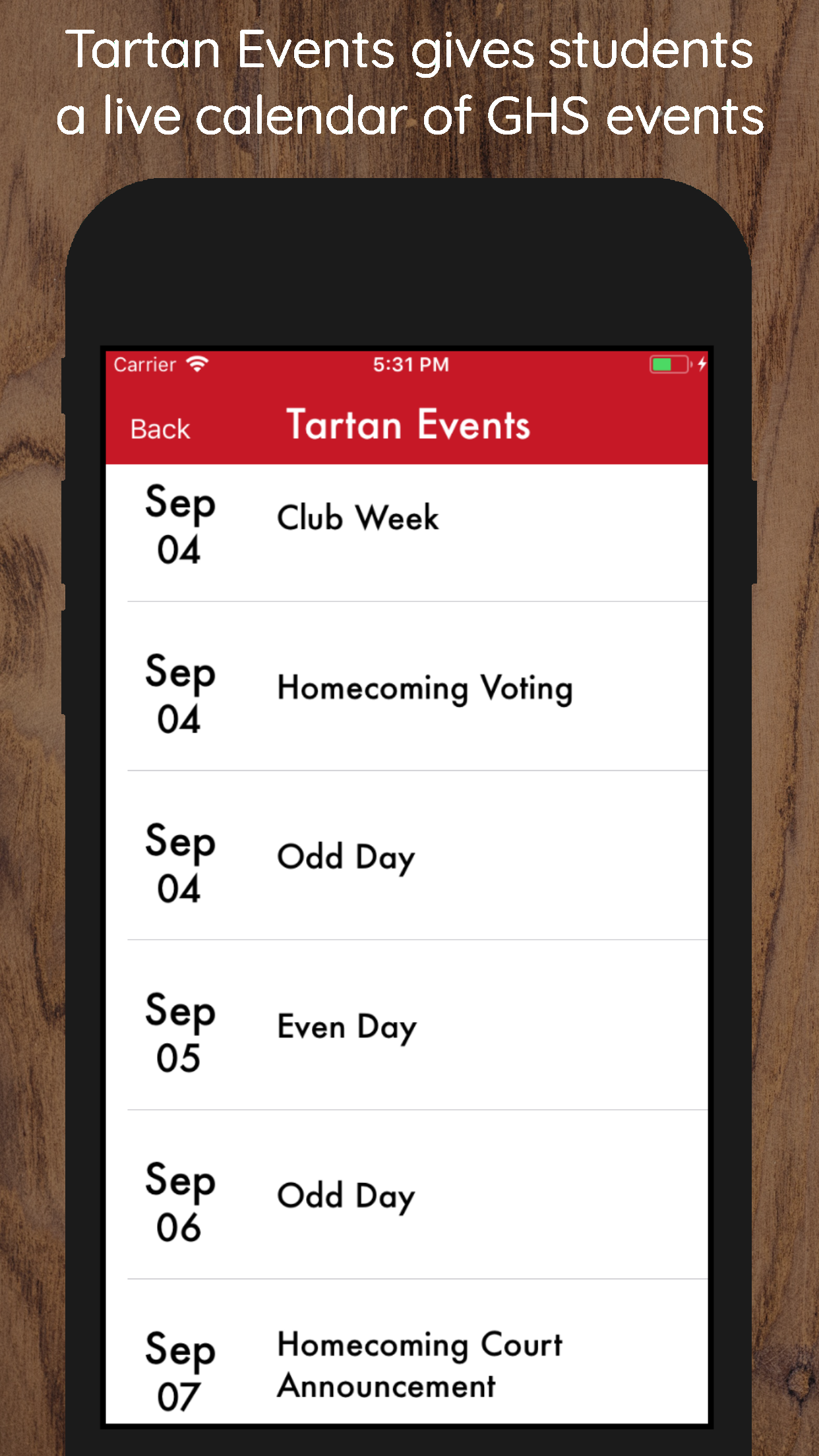 GitHub - ben-yeung/ghs-app: Swift App developed for Glendora High School