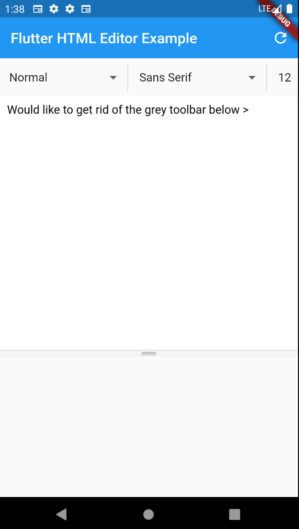 [QUESTION] Removing bottom toolbar, missing option? · Issue #190 ...