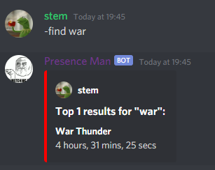 GitHub - stemcmyk/Presence-Man: Discord presence bot.