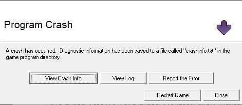 Program Crash · Issue #1082 · etternagame/etterna · GitHub