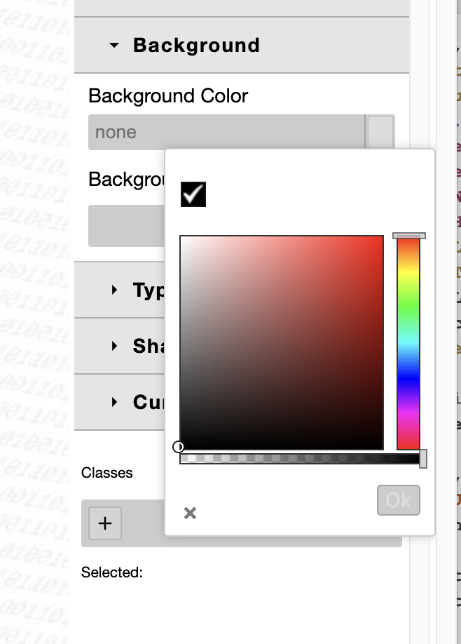 BUG: color picker may extend viewport · Issue #5331 · GrapesJS/grapesjs · GitHub
