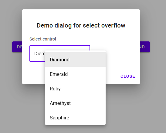 [MDCSelect] Overflow select menu in MDCDialog when browser is resized · Issue #7438 · material ...