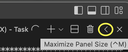 Terminal Maximize icon missing · Issue #171735 · microsoft/vscode · GitHub