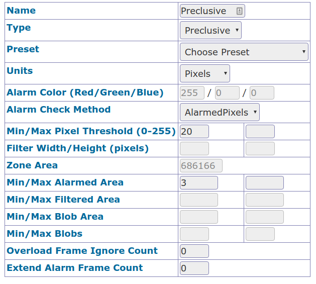 Zones types, Preclusive and Inclusive need to be reworked. · Issue ...