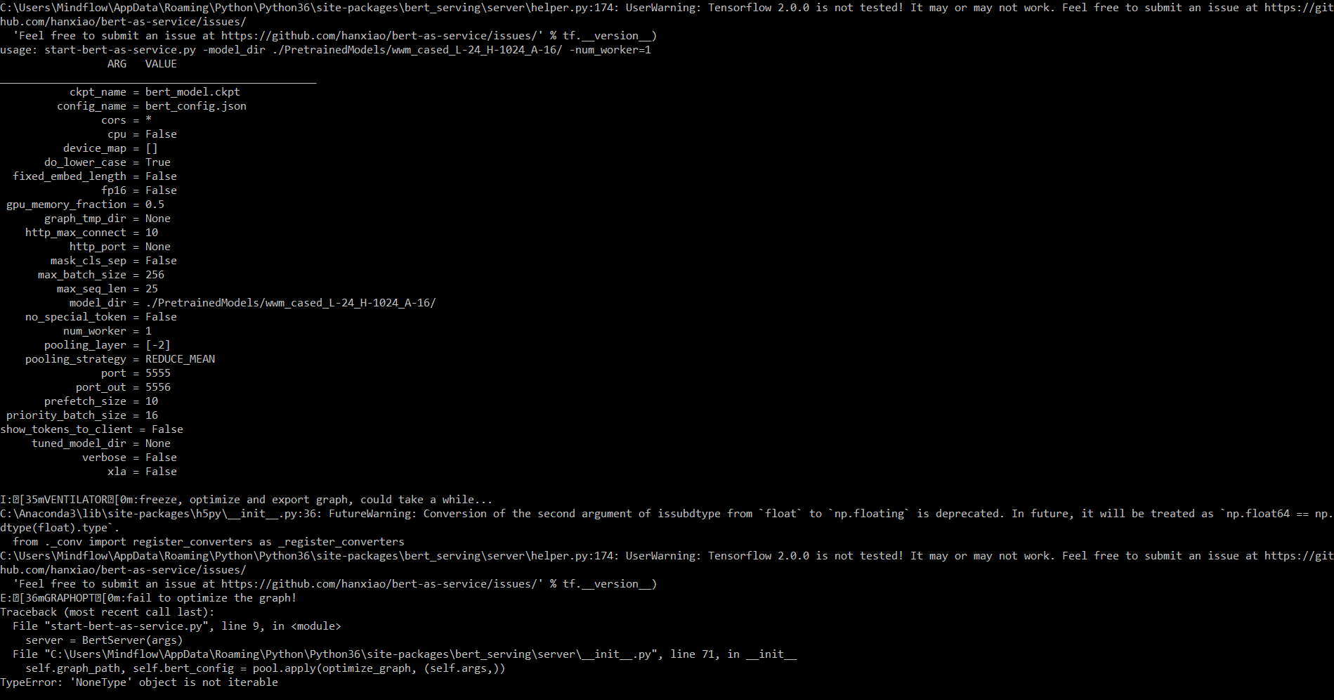 'bert-serving-start' is not recognized as an internal or external command · Issue #194 · jina-ai ...