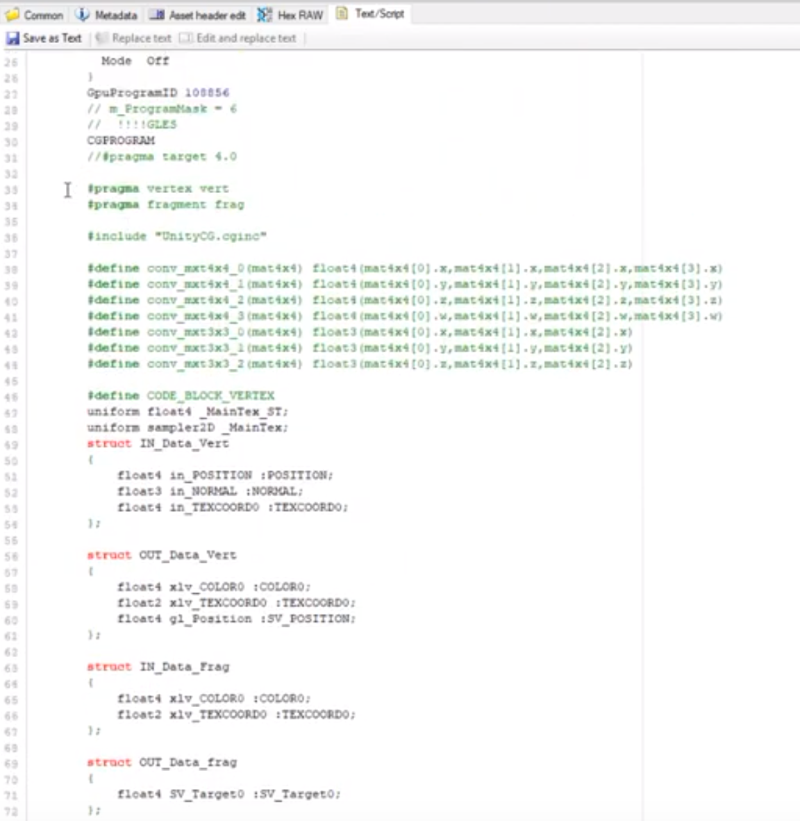 Feature req: shader recovery · Issue #420 · mafaca/UtinyRipper · GitHub