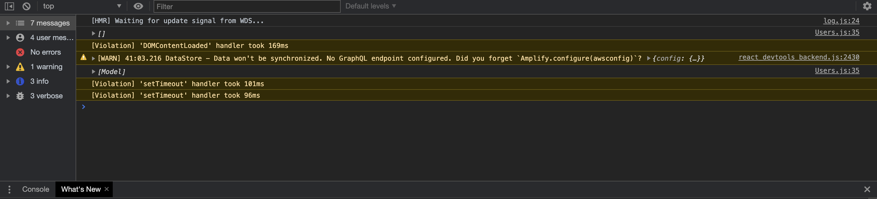 Local React App Not Synching To Cloud · Issue 7642 · Aws Amplifyamplify Js · Github