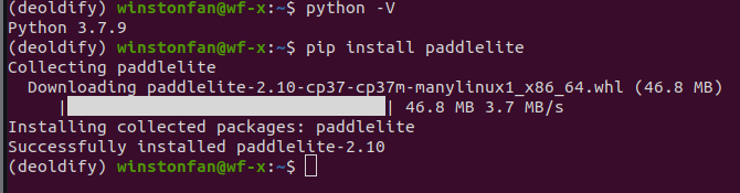 PaddleLite is not installable under Python 3.8 (Ubuntu 20.04) · Issue #8720 · PaddlePaddle ...