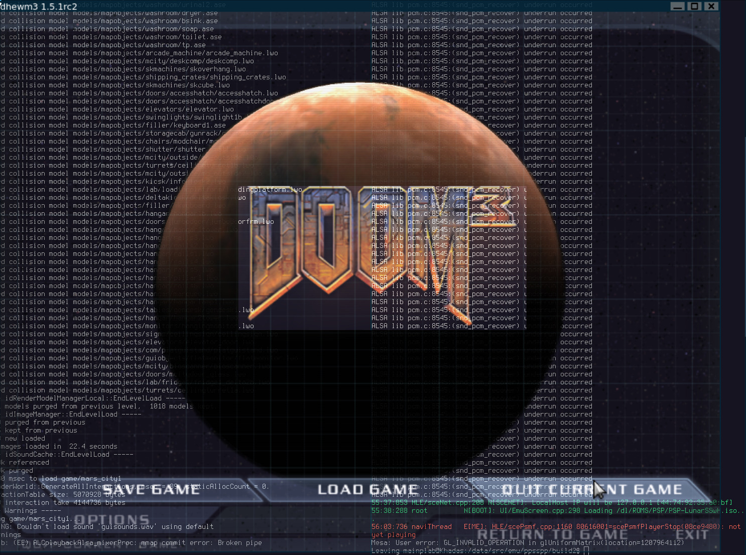 Incorrect transparency with aarch64 + panfrost + wayfire, opengl 3.1 · Issue #359 · dhewm/dhewm3 ...